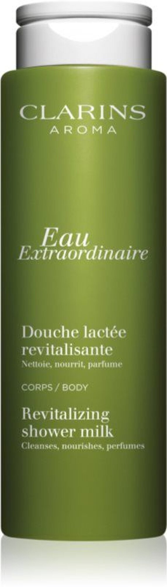 Clarins Молочко для душа для сухой кожи Eau Extraordinaire Revitalizing Shower Milk 200 мл