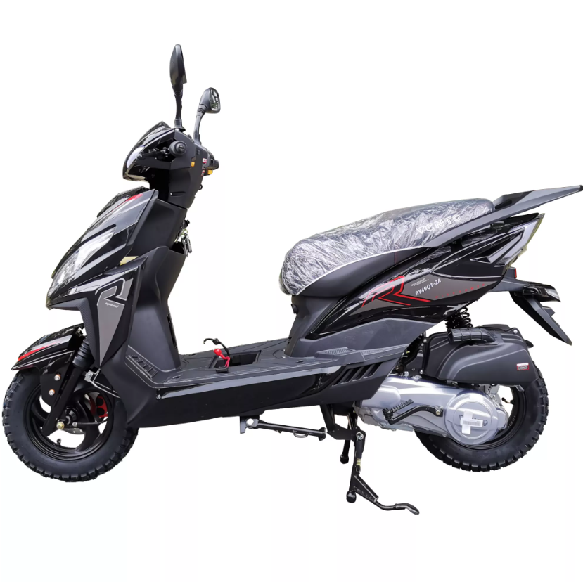 Скутер VMC BY49QT-2A City ( артикул 021701) Black без птс в коробке