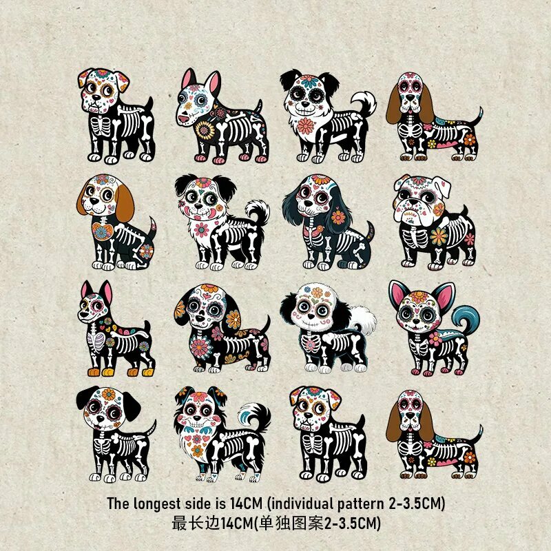 Набор для декорирования одежды "Лягушка и собака" ZJC-0059-8