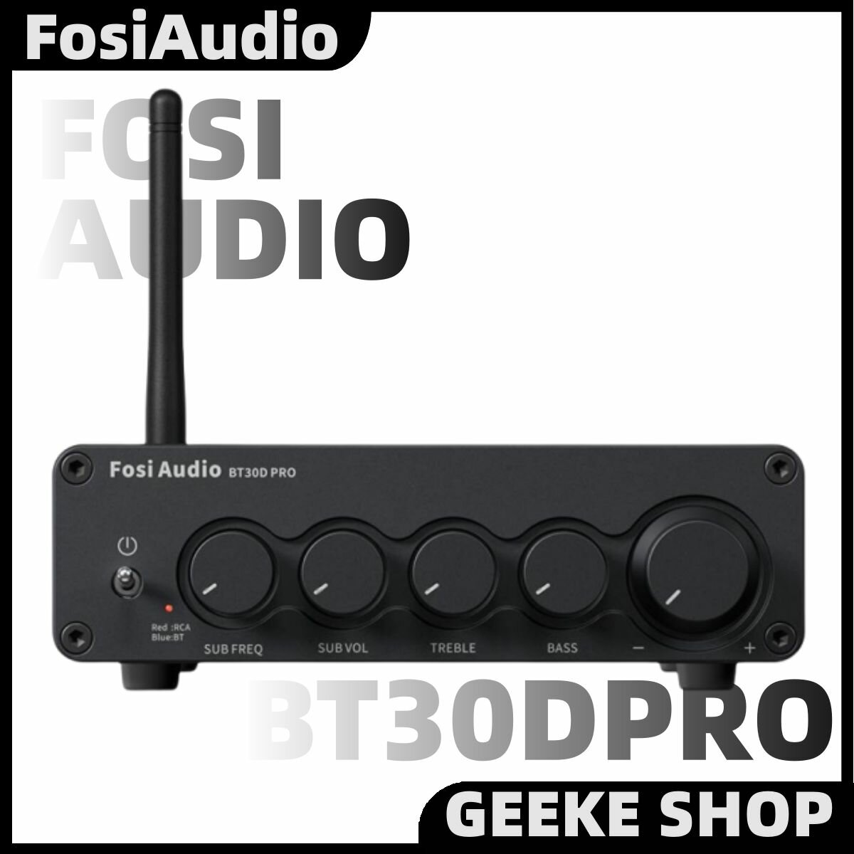 Fosi Audio BT30D PRO Усилитель стереофонического аудиоприемника
