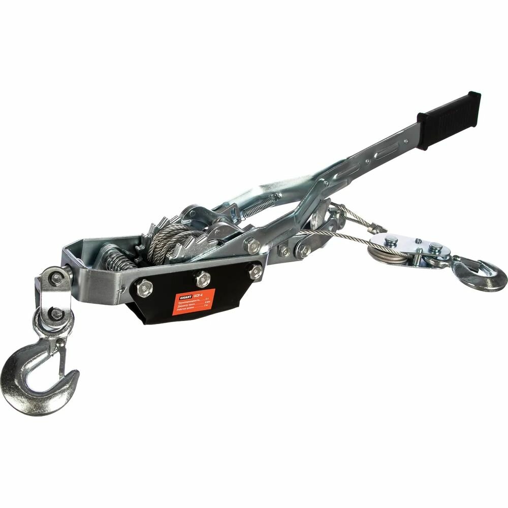 Лебедка ручная рычажная 4т Gigant, длина троса 3м, GCP-4