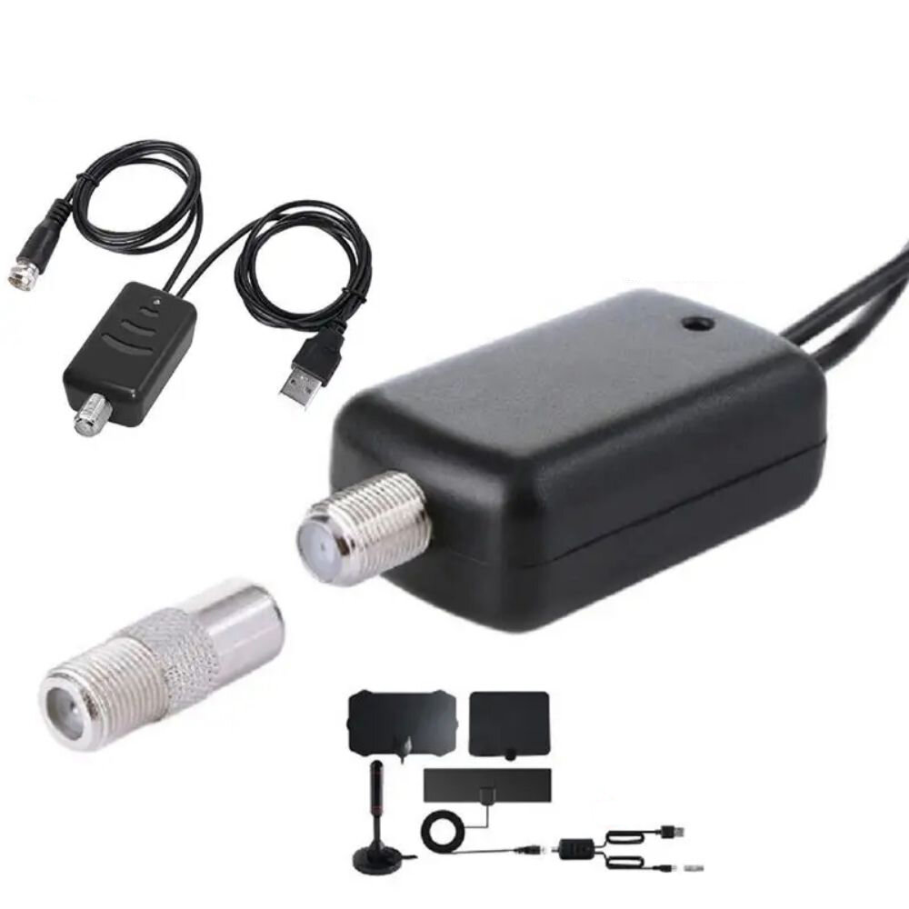 Усилитель сигнала антенны цифрового телевидения. Приёмник сигнала антенны высокой чёткости 4K UHD. Усилитель сигнала антенны цифрового телевидения.