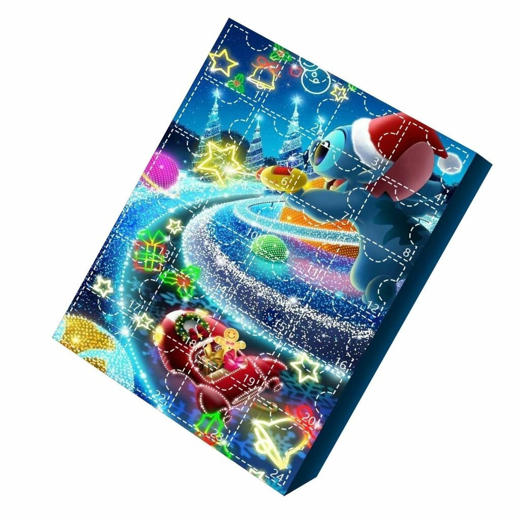 Тематическая слепая коробка в стиле аниме, Рождественский адвент-календарь, подарок на Новый год 2024, мультяшная фигурка, детская игрушка с обратным отсчетом