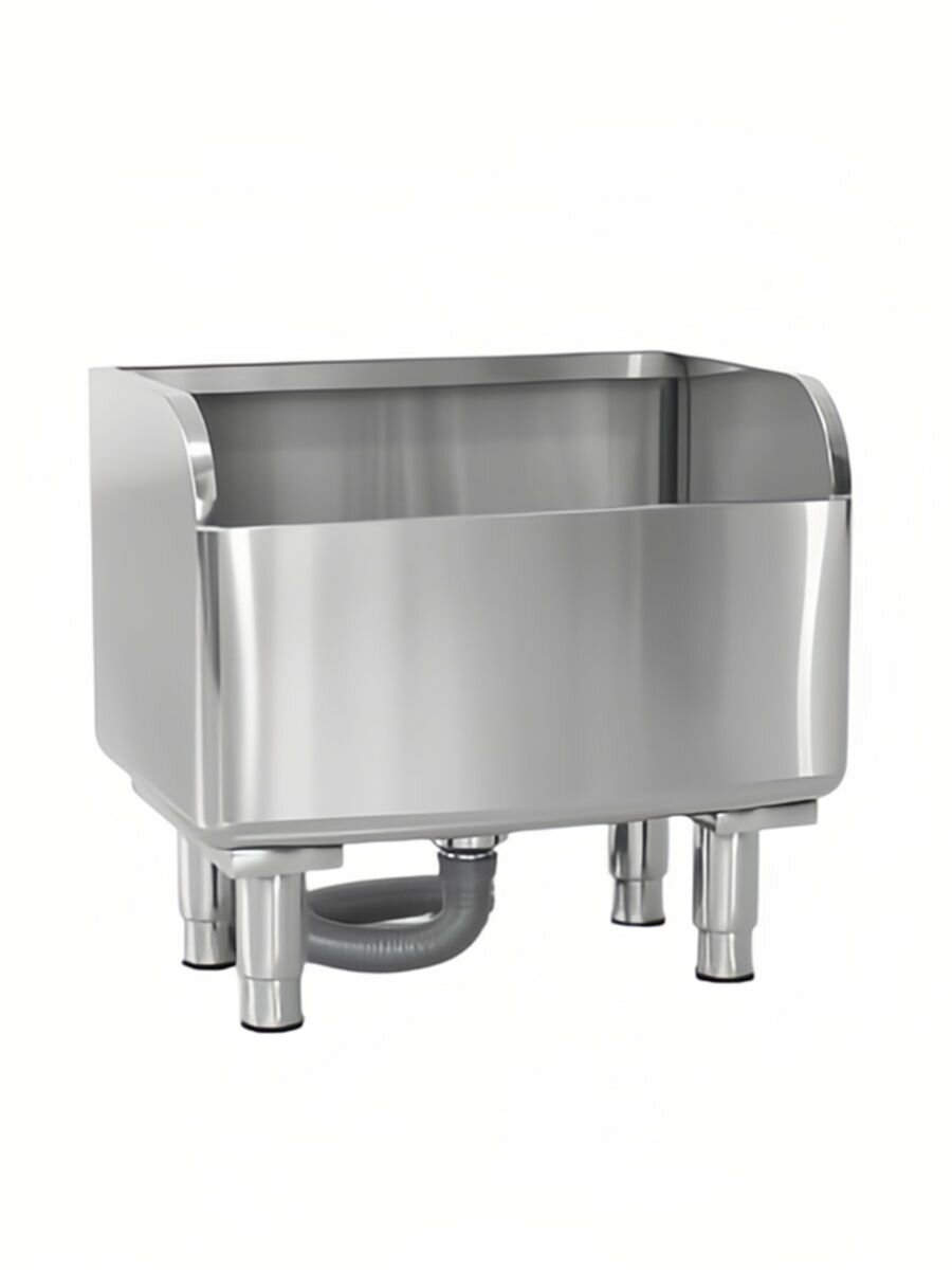 Садовая Раковина Для Швабры, Напольная Мойка Из Нержавеющей Стали, С Регулируемыми Ножками