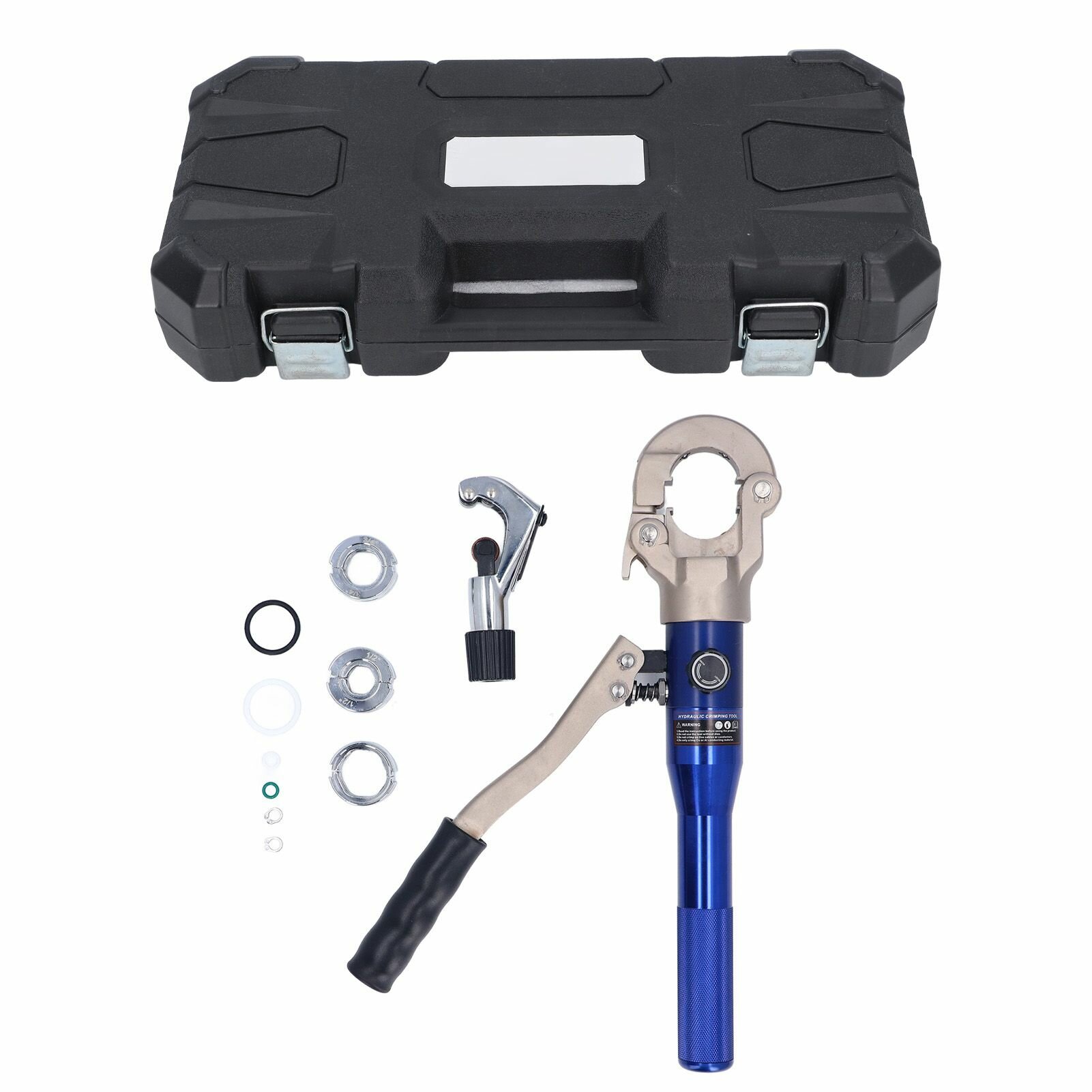 Гидравлические клещи IG-1632 для труб, с матрицами 1/2, 3/4, 1"