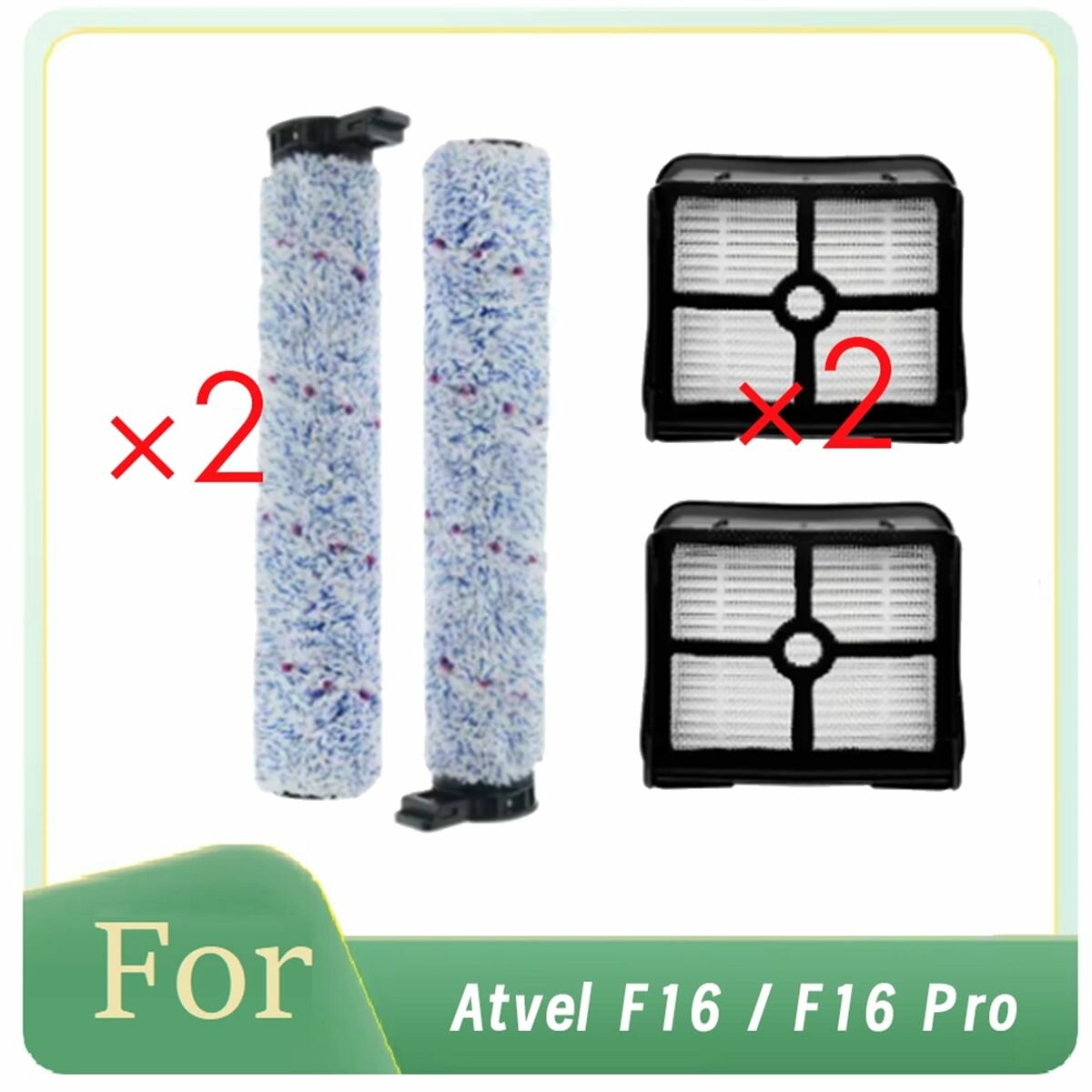 Для Пылесоса Atvel F16 Аксессуары Роликовых Щеток