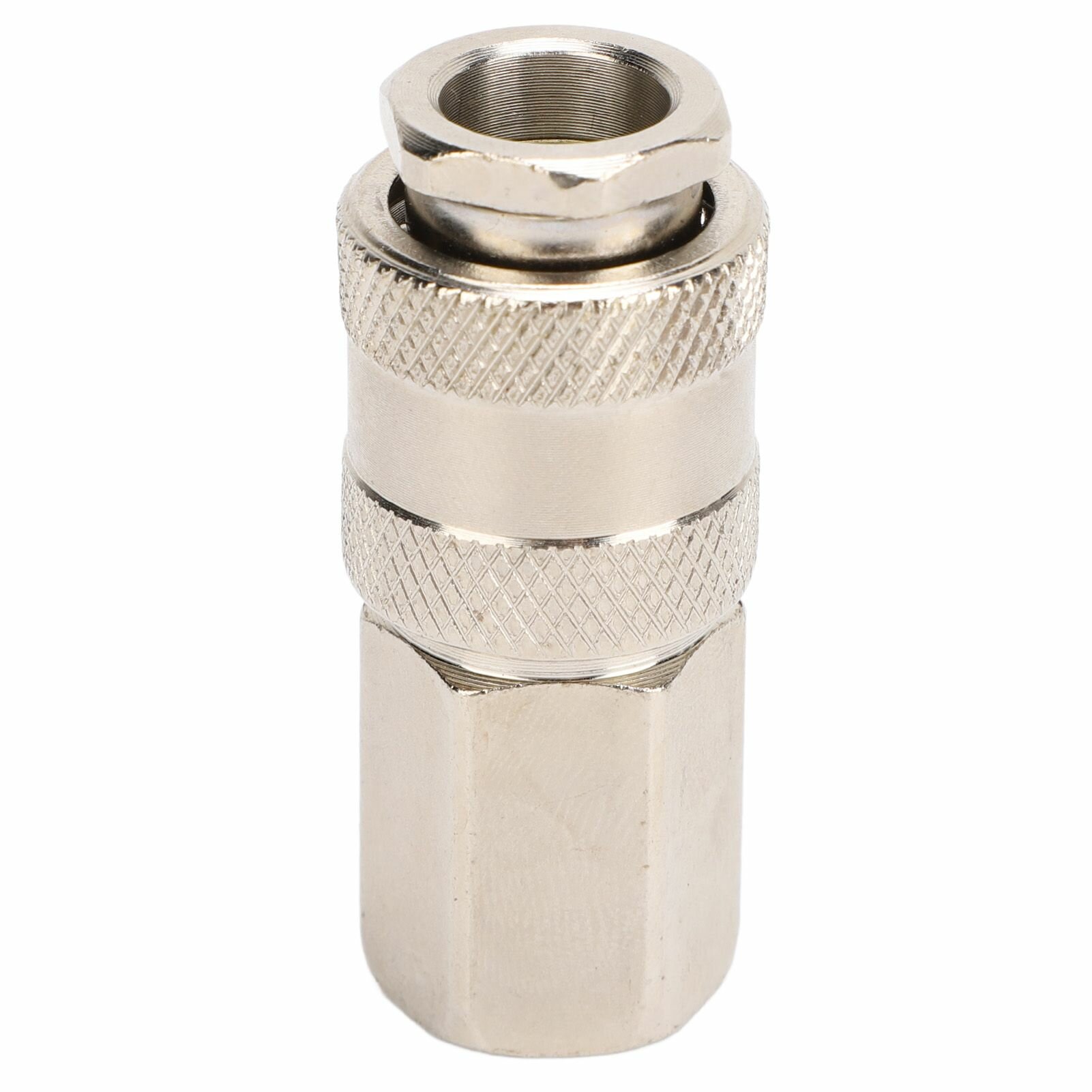 Универсальная NPT-муфта 1/4" (соединитель компрессора воздушной магистрали).