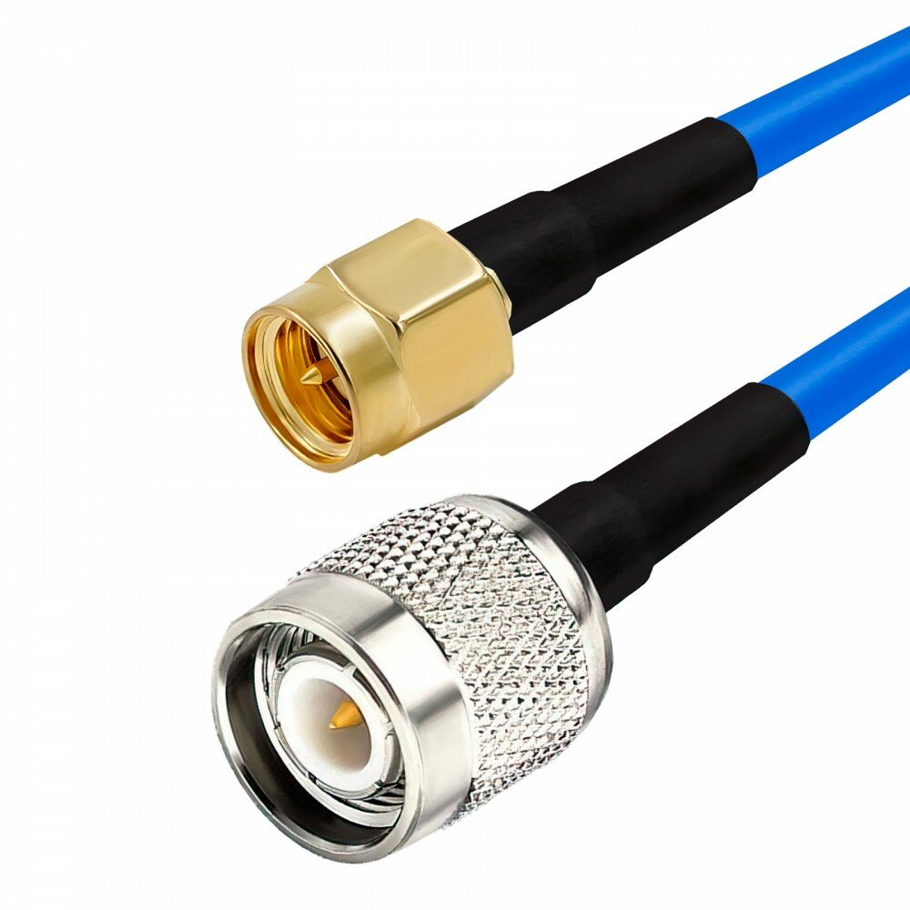 Кабельная сборка SMA-male - TNC-male 0,3 м. Кабель 5D-FB CU (медь)