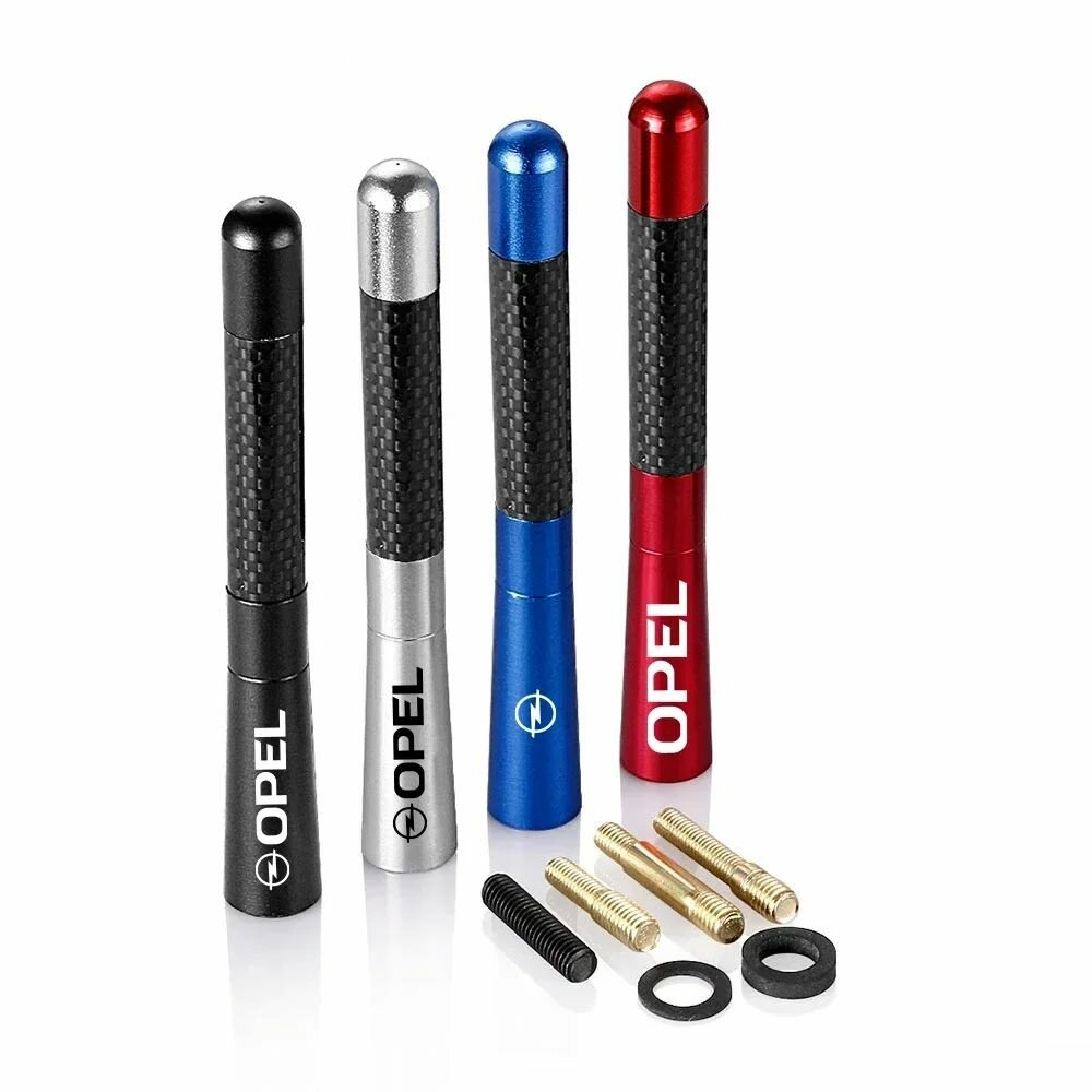 Автомобильная антенна для радио из углеродного волокна 12 см, автомобильные аксессуары для Opel Astra H J G K Insignia Corsa C D Vectra C B Meriva a Zafira