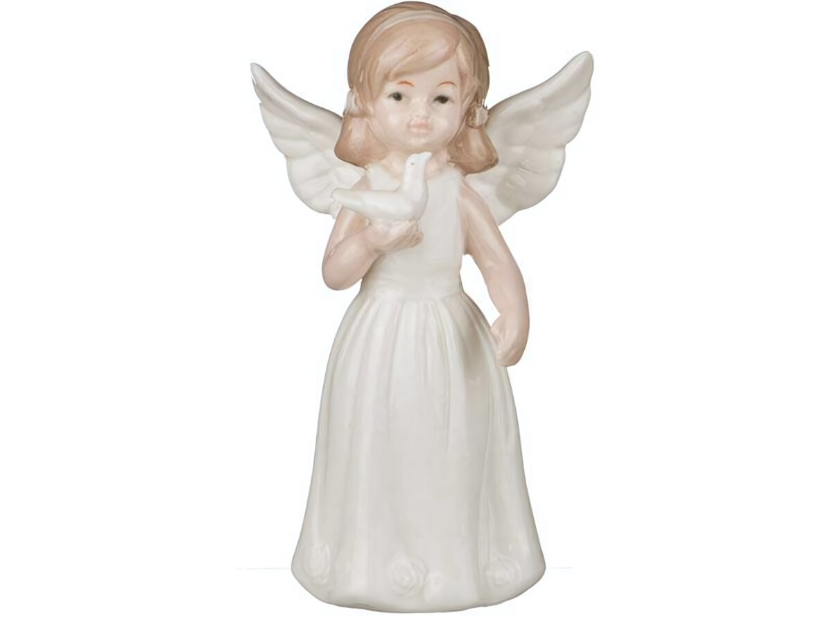 Фигурка "Ангелочек" 6,8x5x12,2см фарфор пасха, украшение интерьера