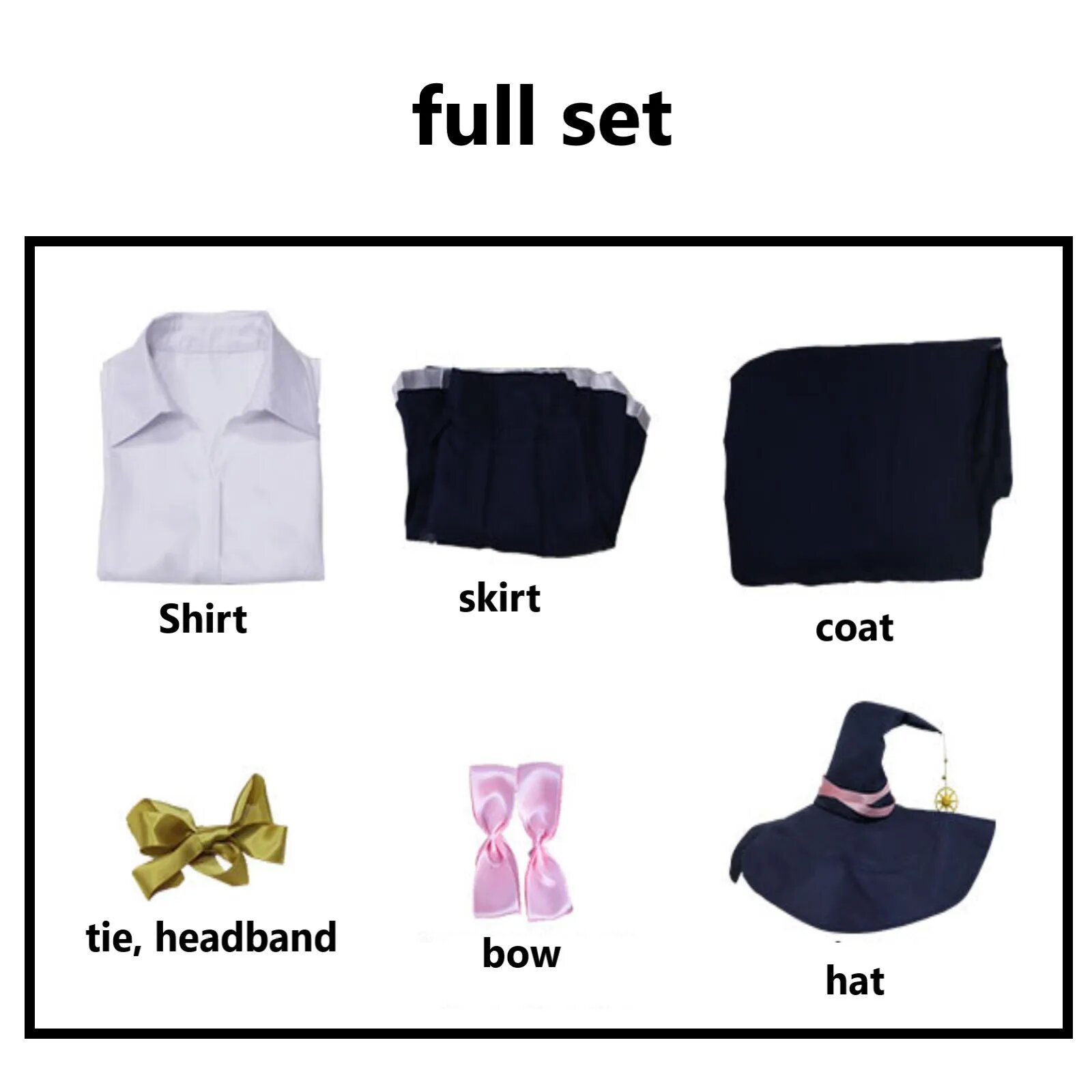 Косплей костюм Элейны из аниме "Блуждающая ведьма" L, Costume