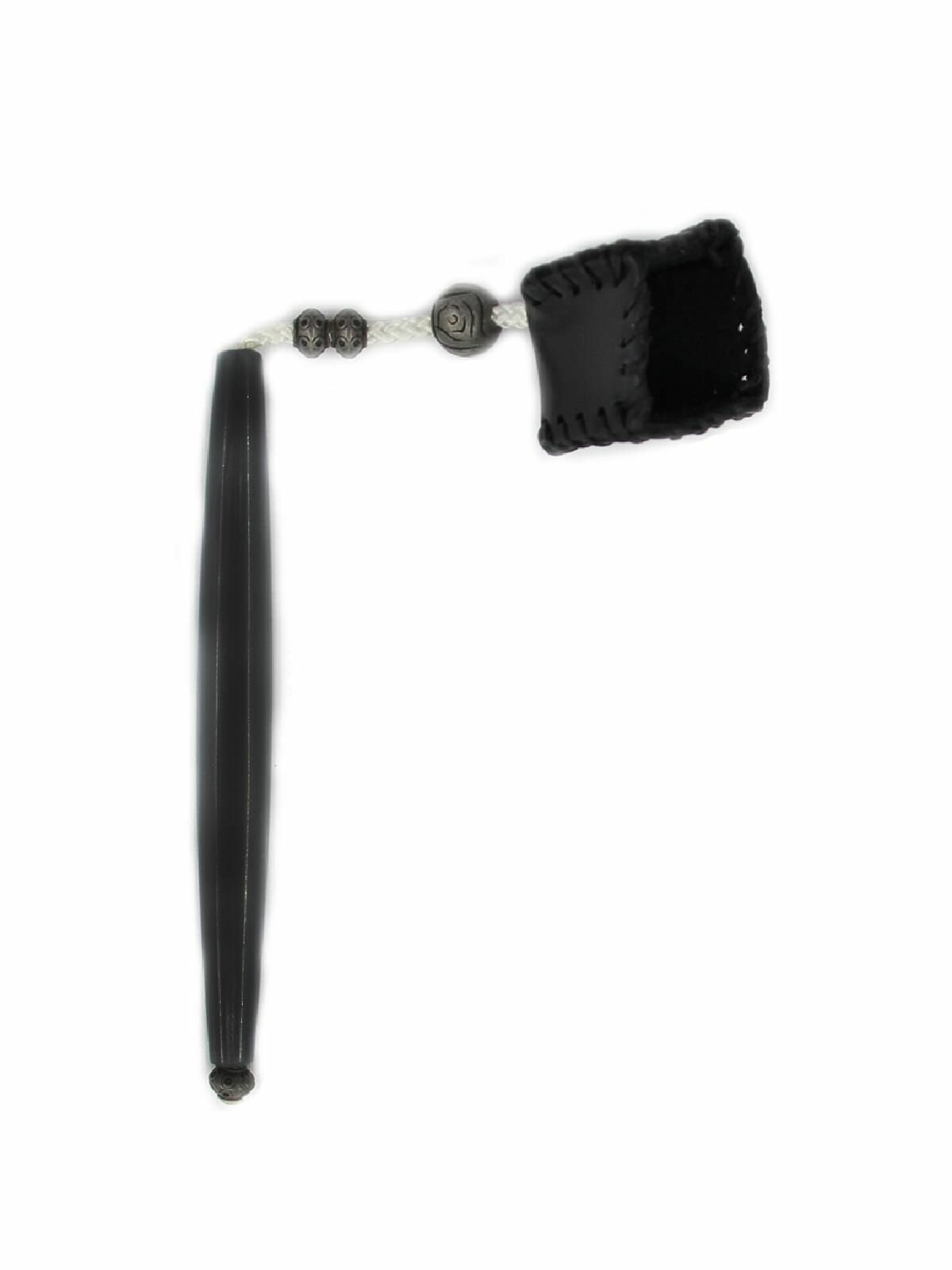 Прочие бильярдные расходники и аксессуары, Шоколадная ручка из черной кожи