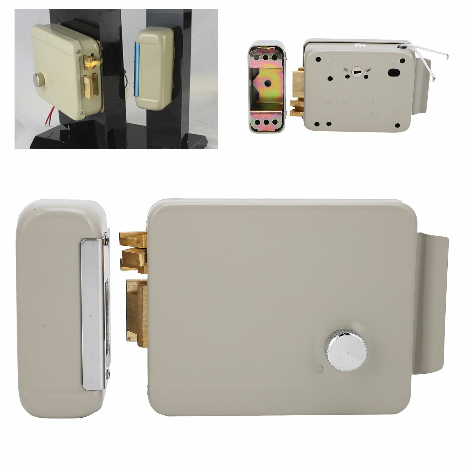 Электрический замок 9-12 В, сенсорный, анти-кражный, быстрый отпирание