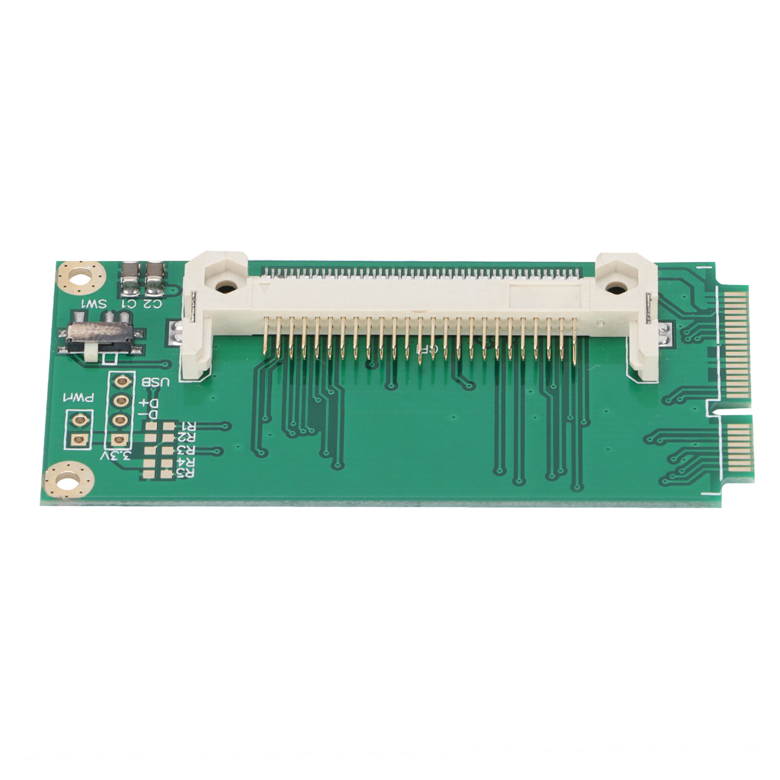 Портативный адаптер CF Card Converter для Windows 3.1/Win7/Win8/Vista NT4/98SE/Linux с PCIe riser картой