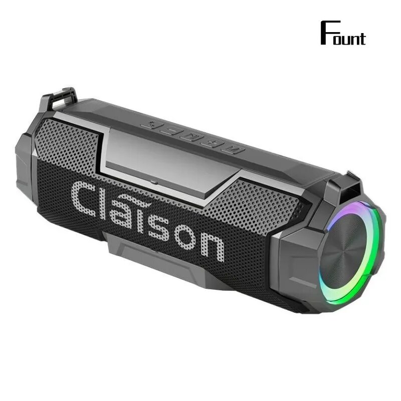 Эксклюзивная портативная беспроводная акустика с мощным сабвуфером, двумя динамиками и слотом для карты памяти обеспечивает высочайшее качество и громкость звучания по Bluetooth