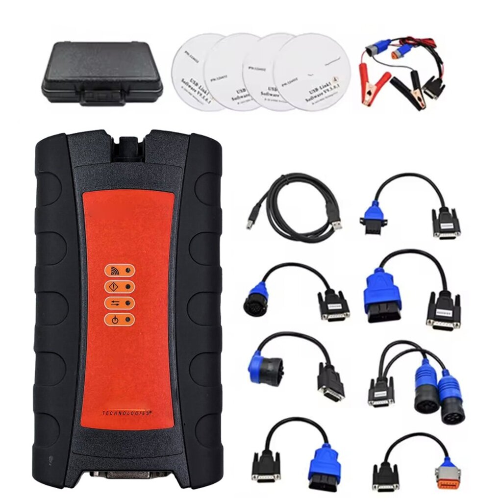 Мощные Диагностические сканеры грузовых автомобилей с беспроводным подключением OBD2-Сканеров для обслуживания автопарка