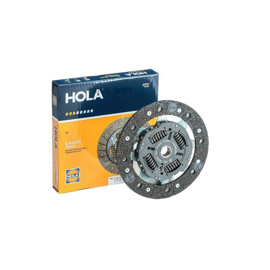 HOLA CHD002 Диск сцепления (серия DTC) VW Polo Sedan (6R 6C) 1.6 Passat (3C) Golf IV/V/VI 1.6 Jetta III/IV ()