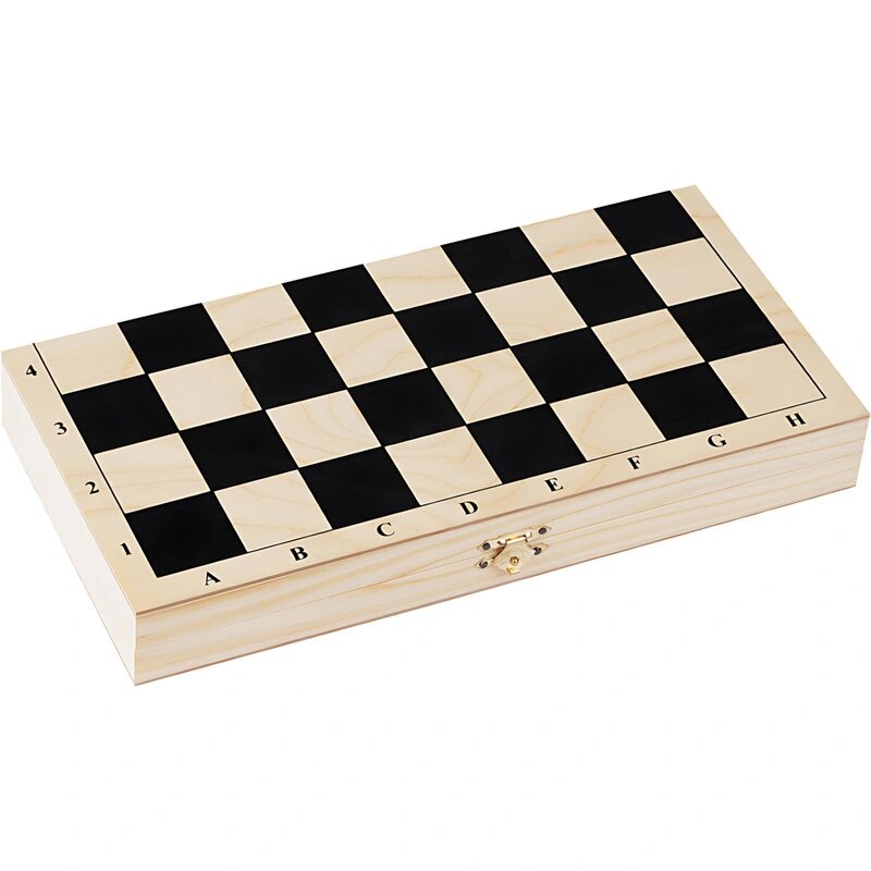 Настольная игра шахматы Три совы обиходные, деревянн, доска 29х29см НИ_46630