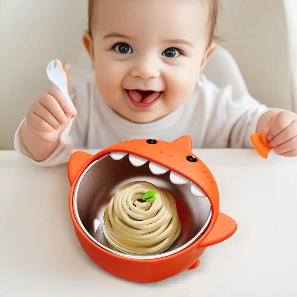 Детские миски с всасыванием, всасывающие миски для ребенка , Набор детской посуды