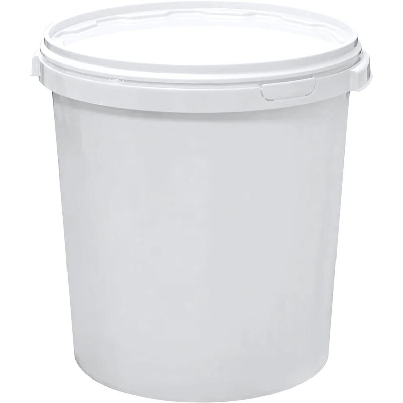 Ведро 30л. белый круглый 404 х 321 х 396