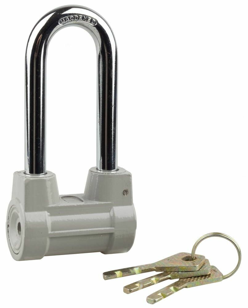 Навесной замок STAYER, 55 мм, облегченный, дисковый механизм, удлиненная дужка 37149-60-1