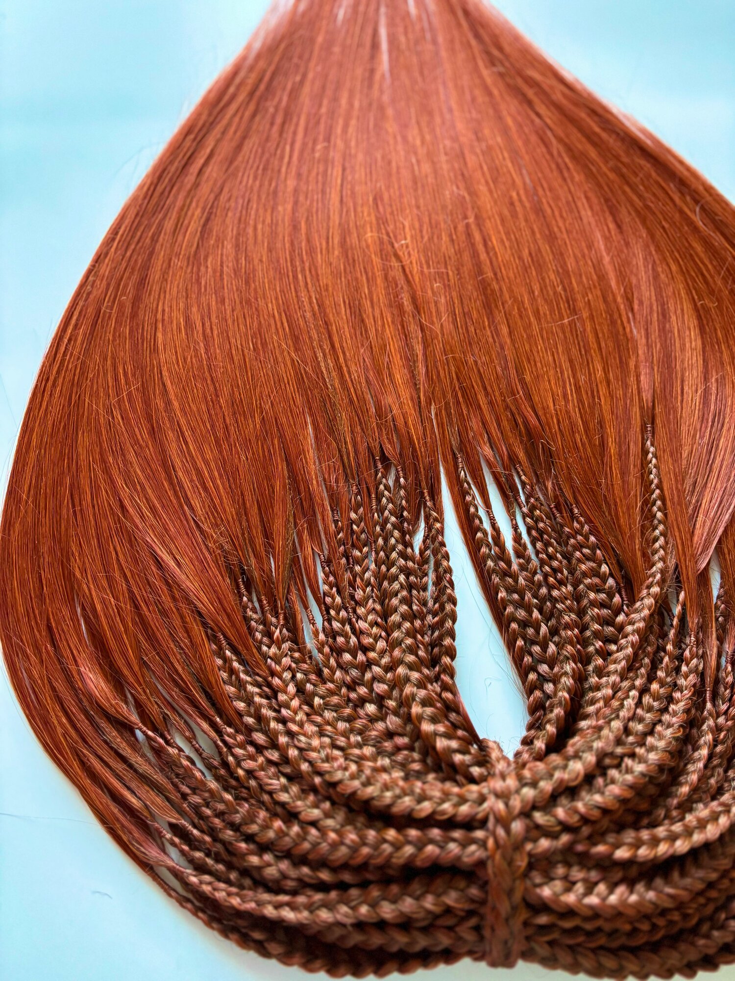 Комплект ажурных ДЕ кос со свободным концом