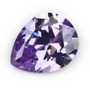 Танзанит грушевидной формы RUIXUNGEM 7x9mm 5pcs, Lavander