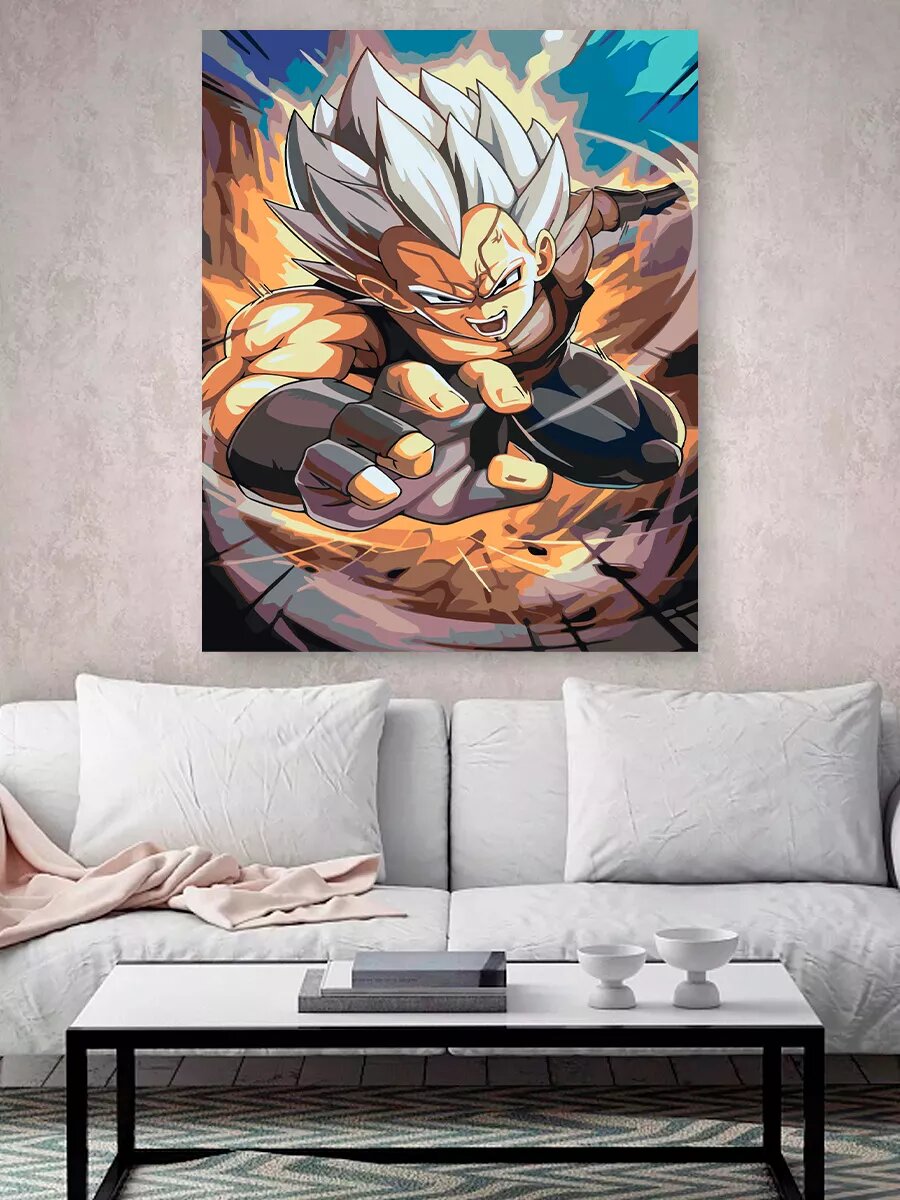 Картина по номерам Дракон-Бол