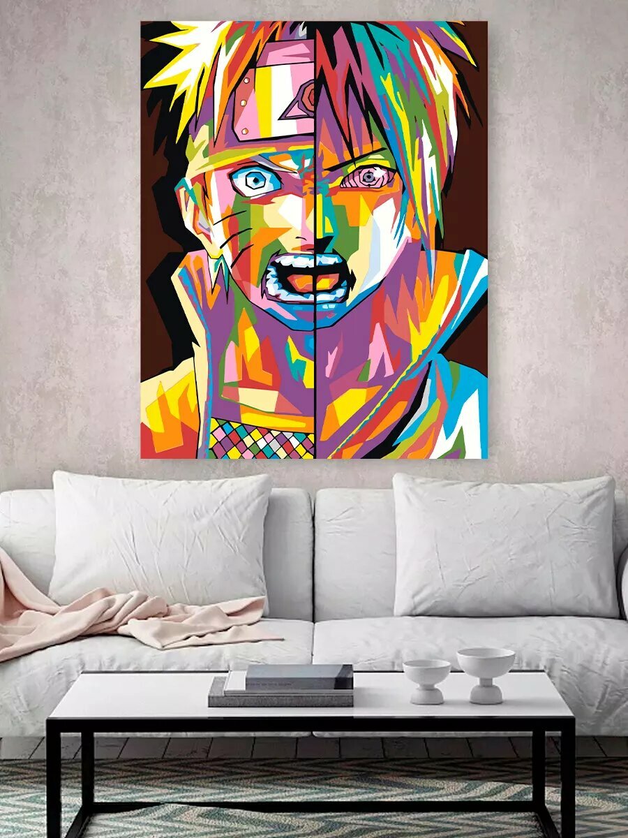 Картина по номерам Аниме