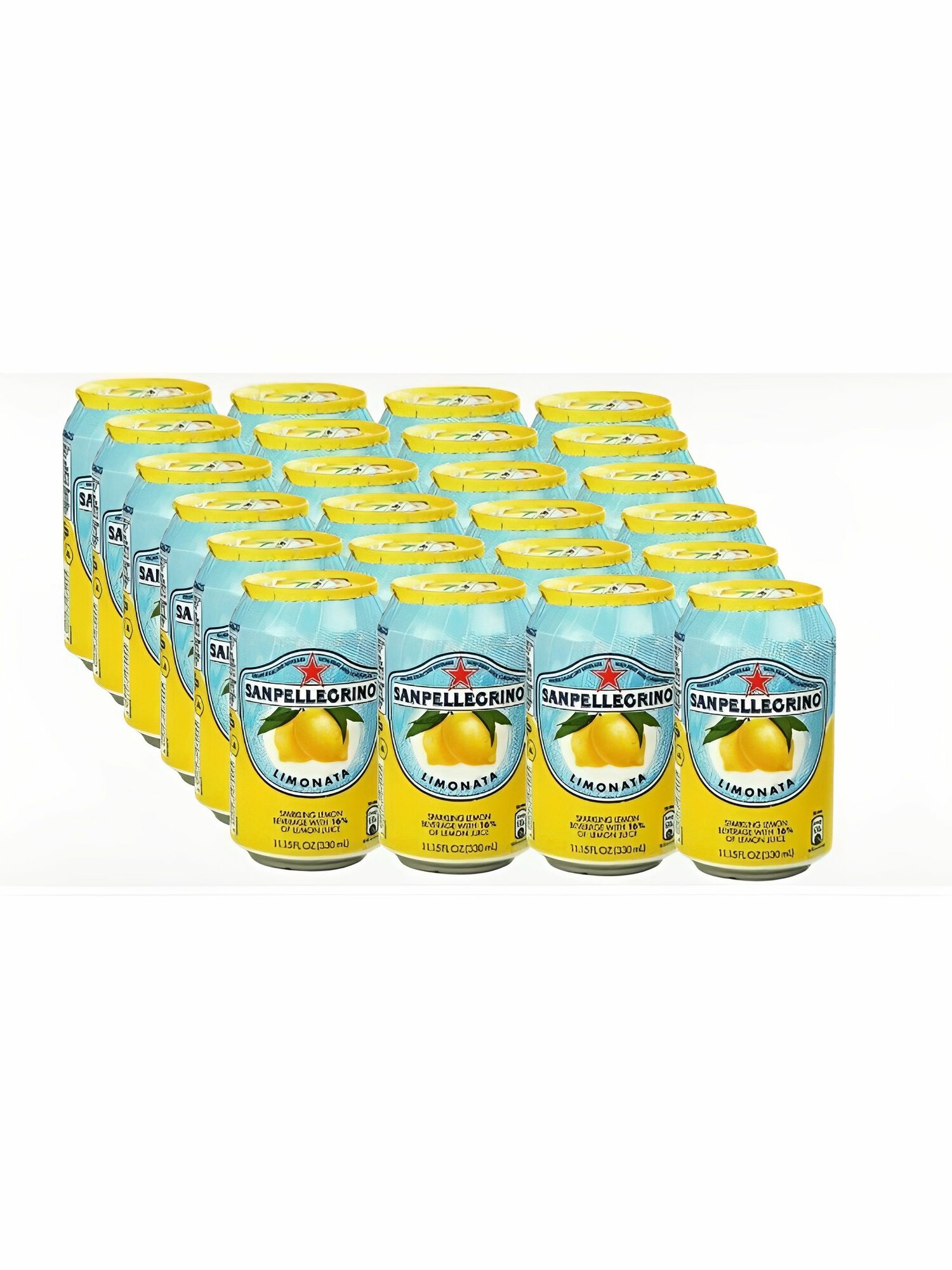 Газированный напиток San Pellegrino lemonade Lemon (лимон), жб, 330 мл*24шт
