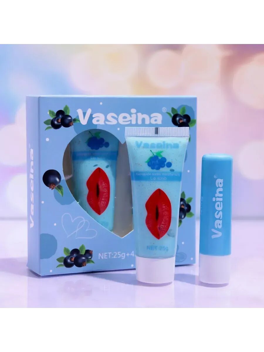 Набор для губ Смородина бальзам и скраб