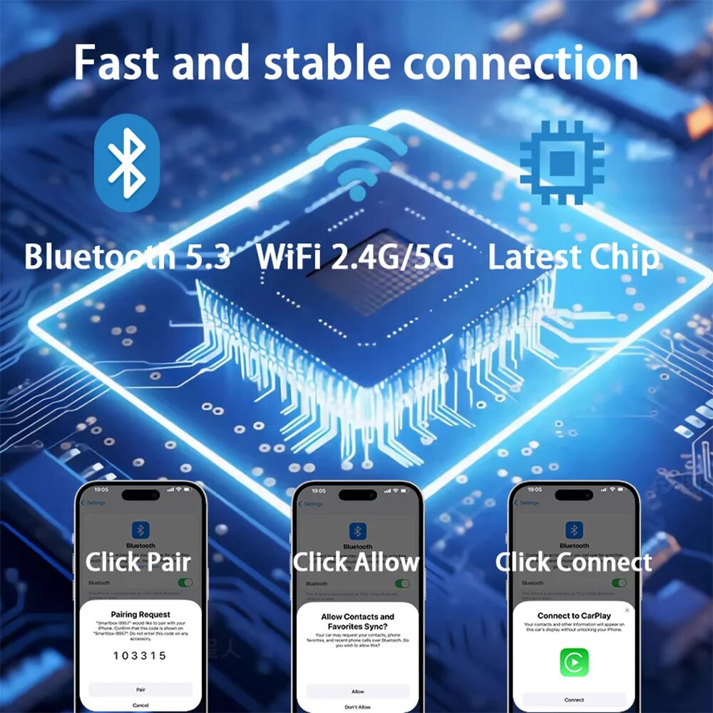 CarPlay Android Auto адаптер Style B — фото 1