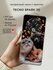 Чехол на Tecno Spark 30 / Текно Спарк 30 с принтом "Кошачьи обнимашки"