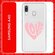 Чехол на Samsung Galaxy A40 / Самсунг Галакси А40 с принтом "Love heart 3 - 14 ф...
