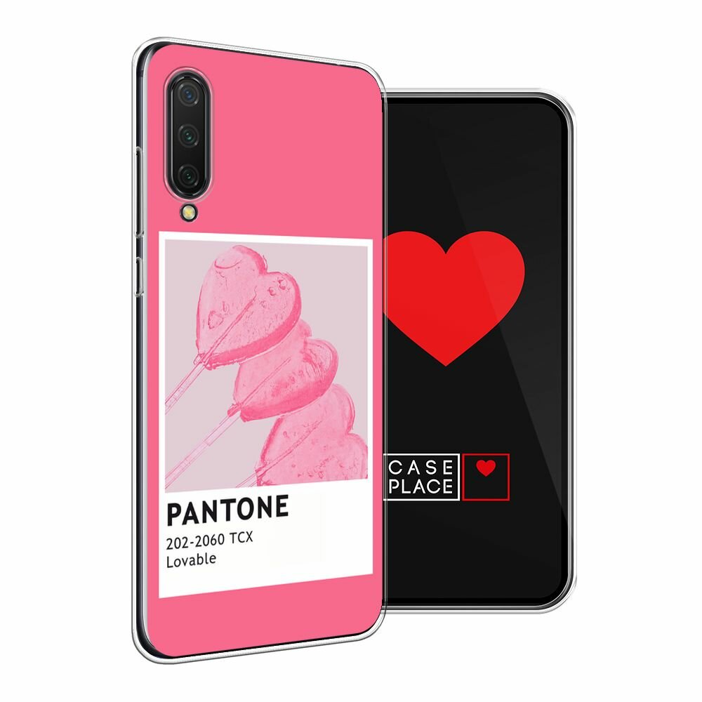 Чехол на Xiaomi Mi CC9/A3 Lite/9 Lite / Сяоми Mi CC9/A3 Lite/9 Lite с принтом "Pantone Lovable 1 - 14 февраля" — фото 1