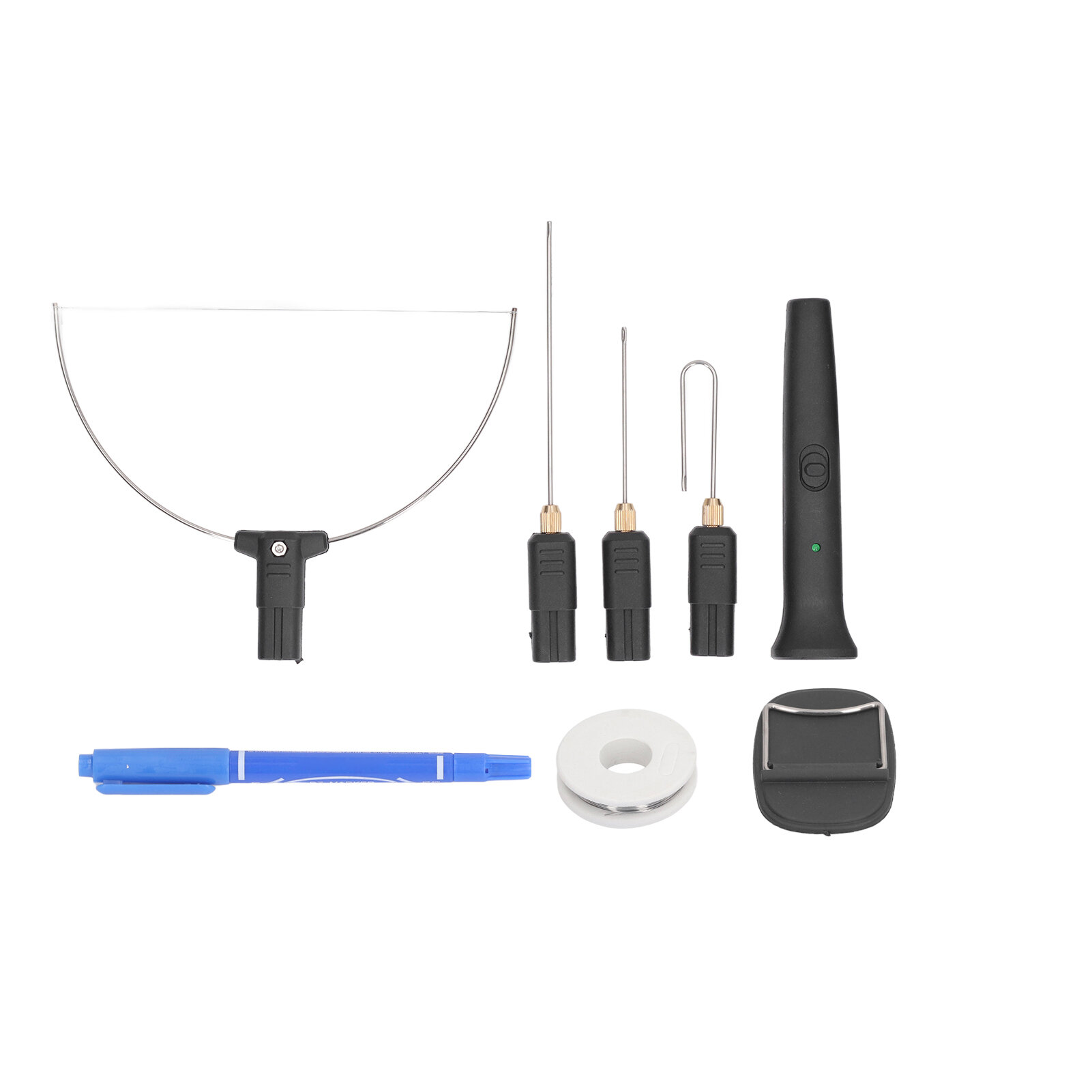 Набор из 9 предметов для резки пенопласта горячей проволокой: нож для резки пенопласта, электрический инструмент для резки пенопласта горячей проволокой.