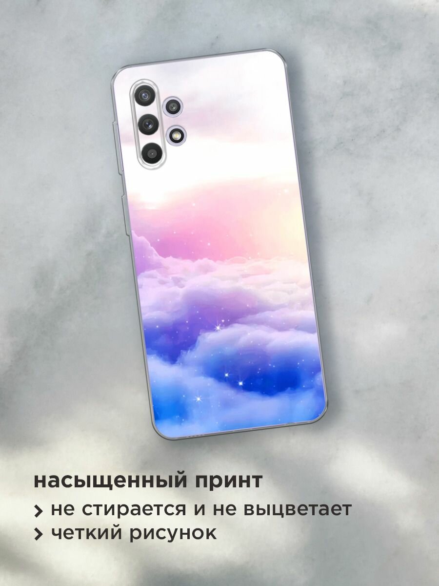 Чехол на Samsung Galaxy A32 / Самсунг Галакси А32 с принтом "Небеса" — фото 1