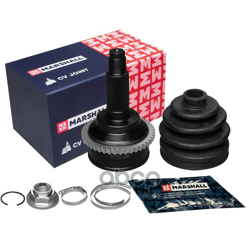 ШРУС внешний с ABS KIA CERATO 03-, SPECTRA 00-, MAZDA 6 02-, 323 98-, 626 97- Marshall M8111808 MARSHALL арт. M8111808
