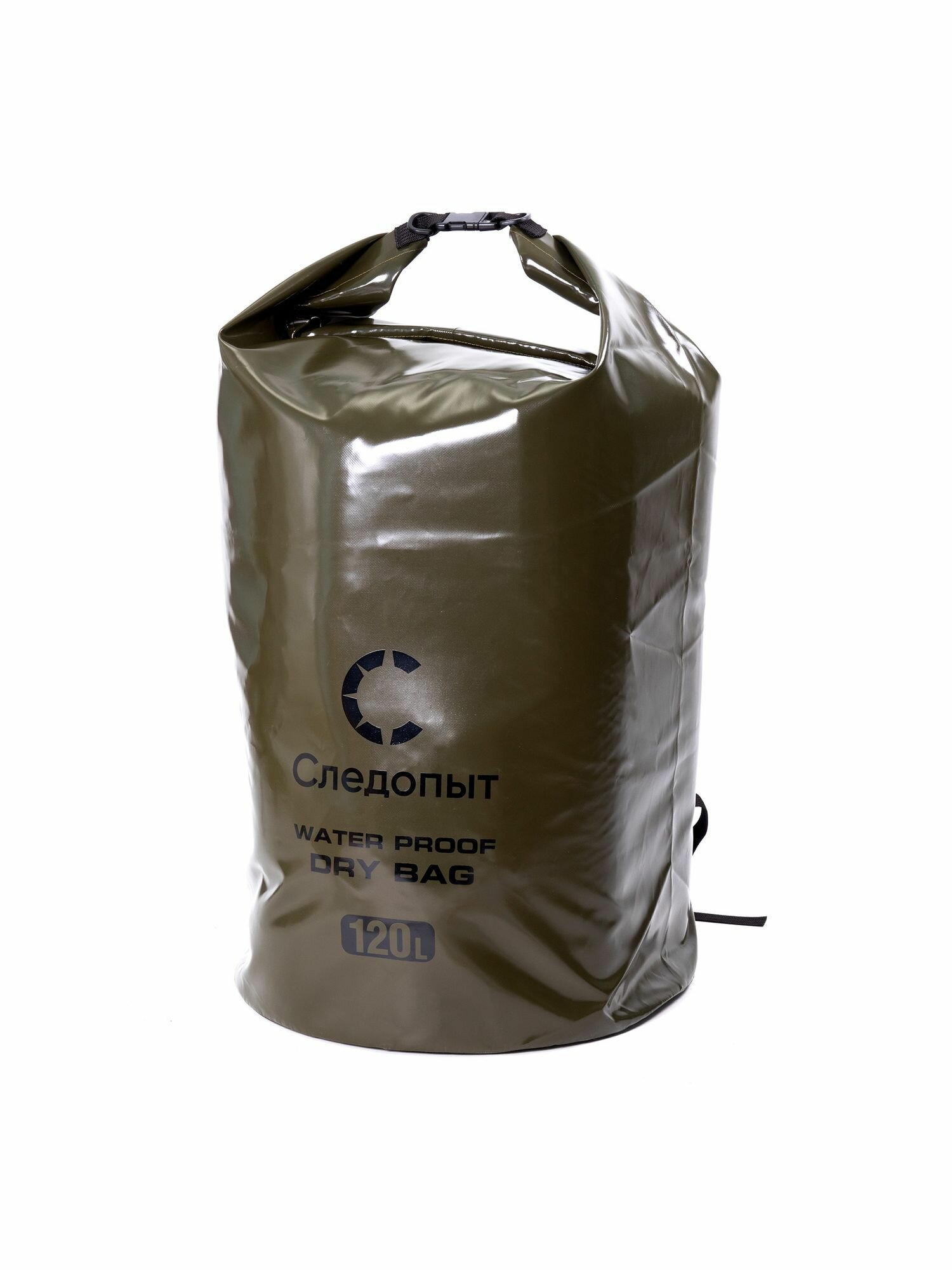 Гермомешок ПВХ, гермомешок туристический, сумка герметичная, гермомешок для охотников, водонепроницаемый, 120л, хаки