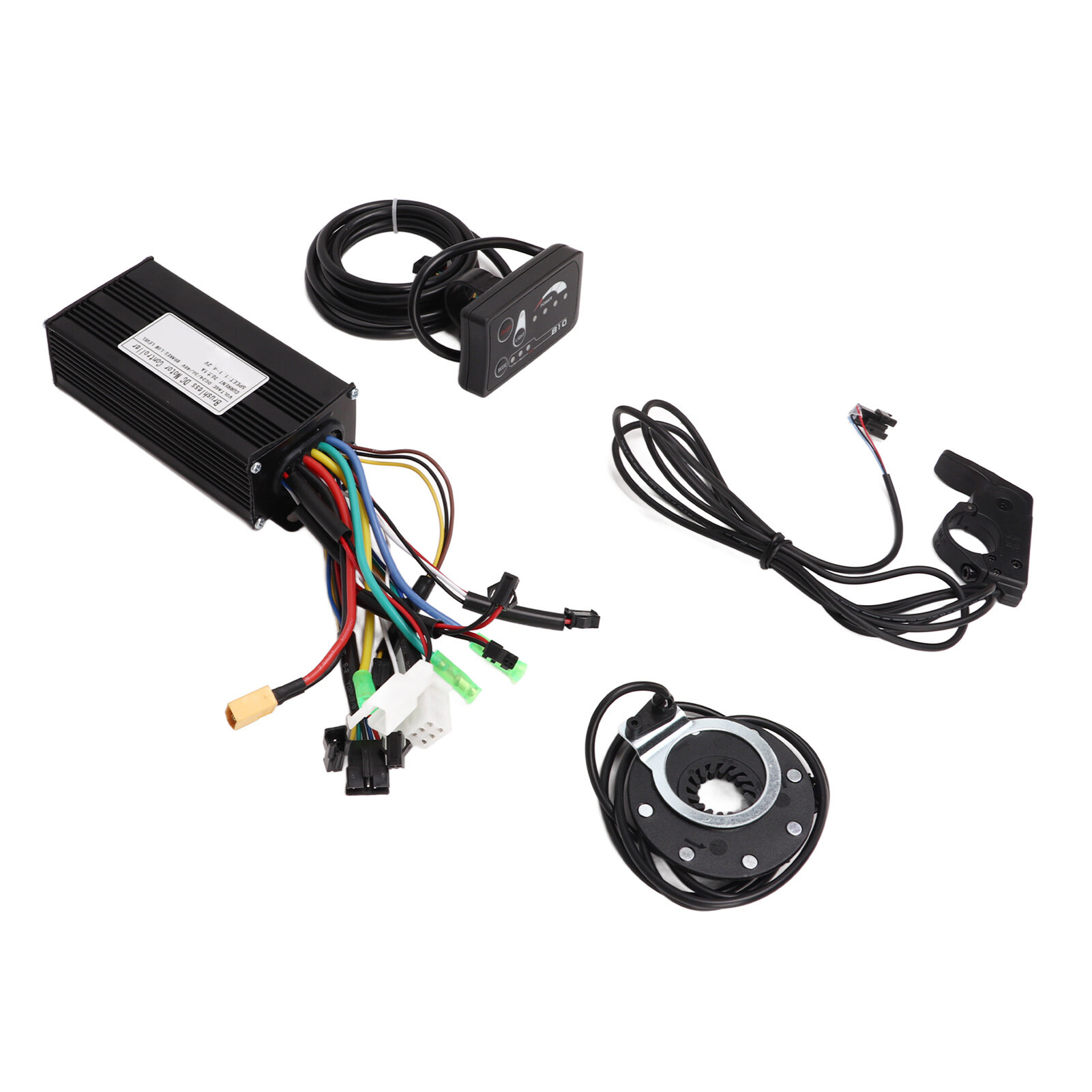 24 В, 36 В, 48 В, 26 А, 3-режимный синусоидальный контроллер, магнитный усилитель мощности для KT 8 с TT 009, быстроразъемная дроссельная заслонка S810, светодиодная панель