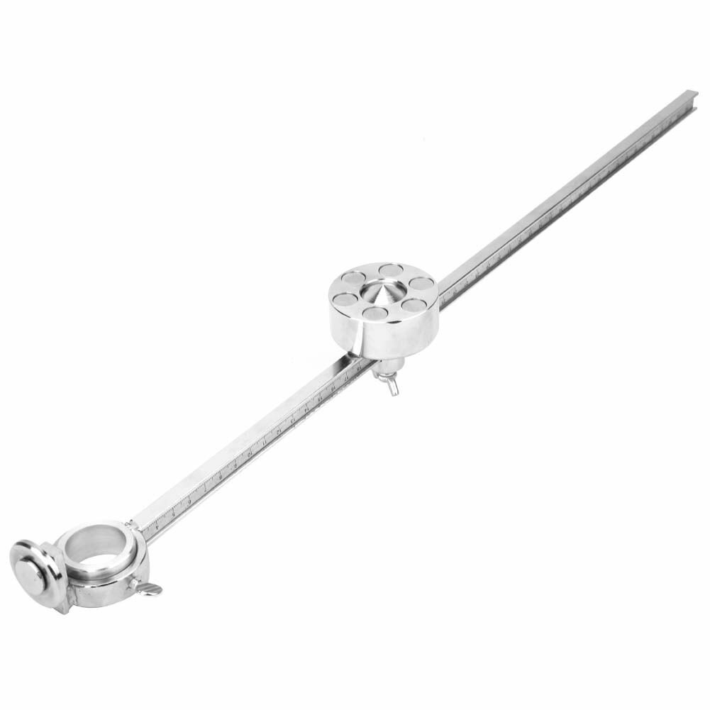 Направляющий ролик для круга горелки, аксессуары для инструментов плазменной резки из нержавеющей стали с линейкой шкалы, подходит для AG60/SG55