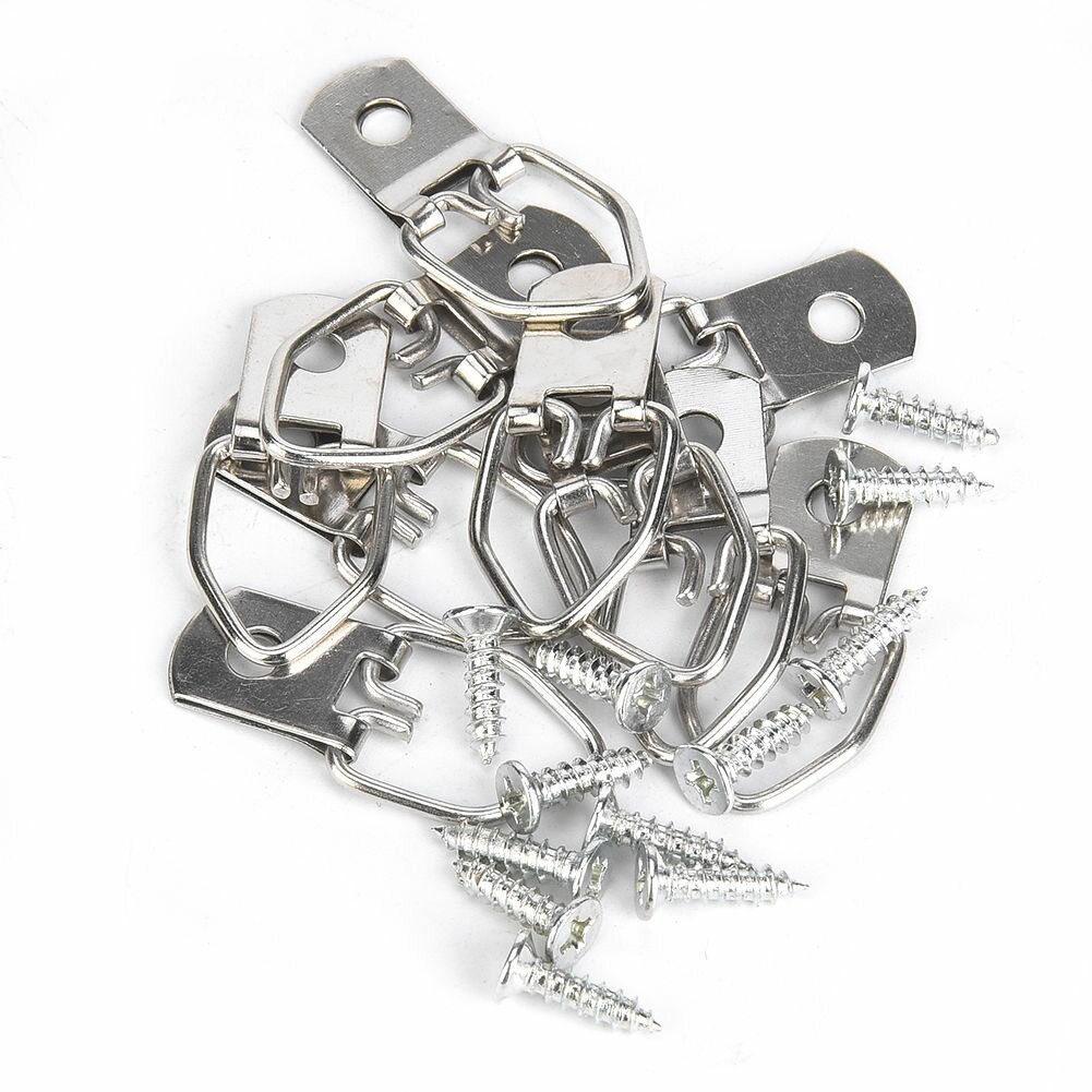 50 шт. вешалка для фоторамки, железный настенный крючок для фото, принадлежности для художественных работ, тип 22-53 мм