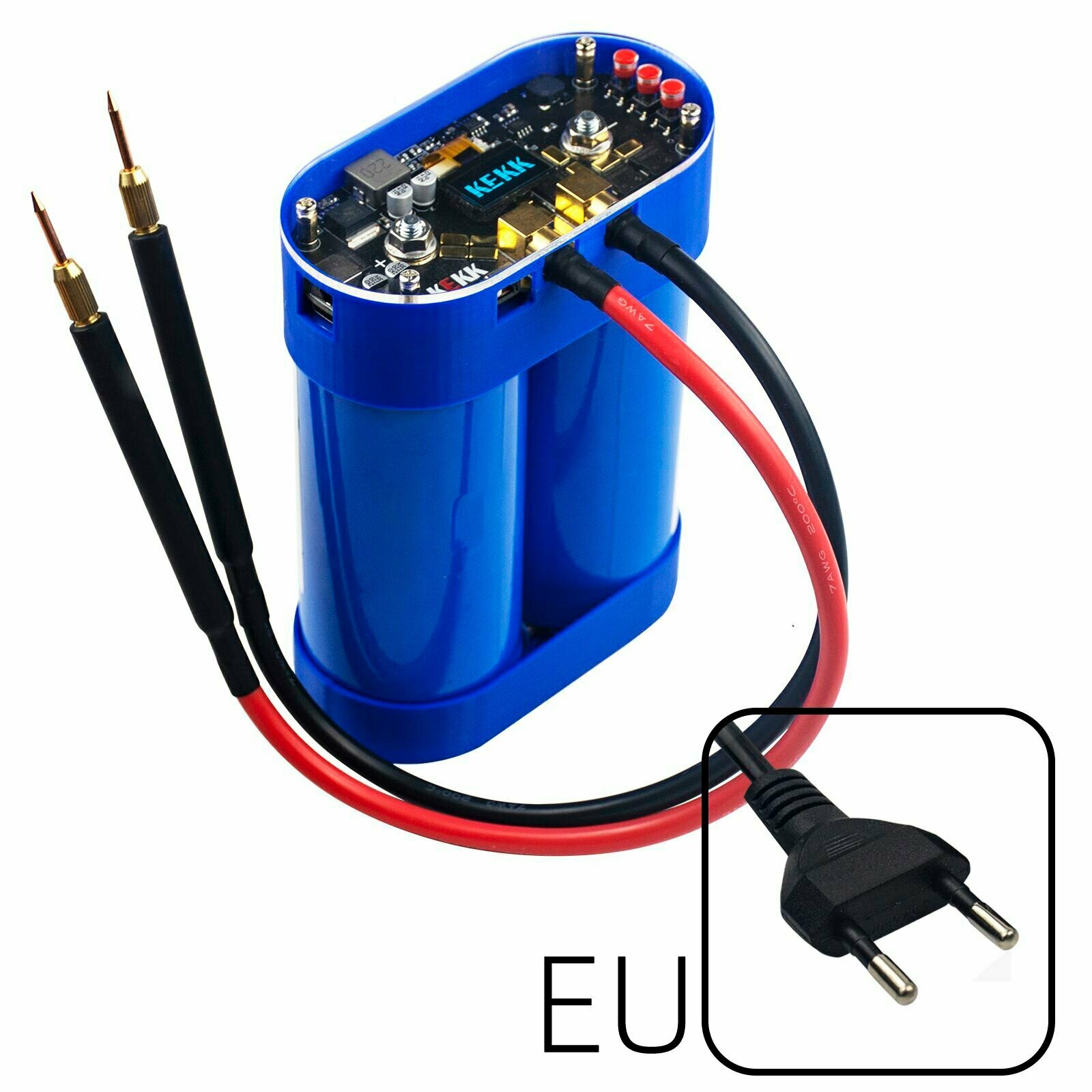 K7 PRO Аппарат для точечной сварки точечный сварочный аппарат с суперконденсатором для аккумуляторов 18650 21700