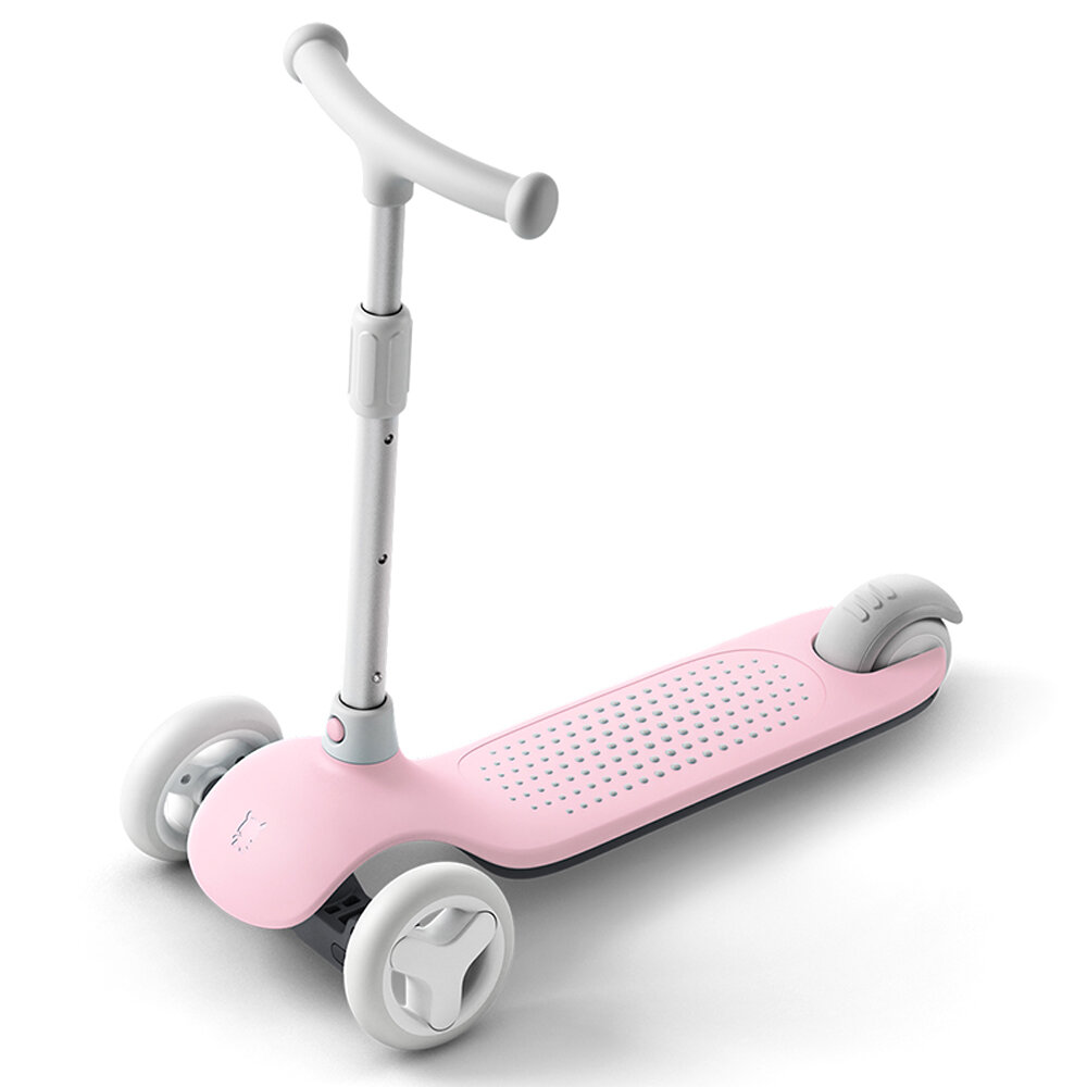 Оригинальный самокат Mitu с тремя колесами, с множественной защитой, двойной пружинной системой управления по центру тяжести для детей от 3 до 6 лет, балансировочный автомобиль, скейтборд.