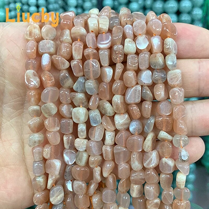 Бусины из натурального камня, желтое солнце, произвольная форма, ручная работа для изготовления ювелирных изделий, сделай сам, эластичные украшения, браслет, поделки, 15 дюймов, 8 мм