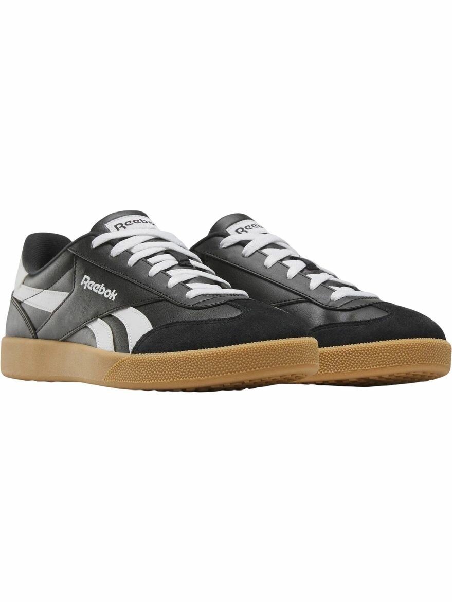 Кеды Reebok Smash Edge S, полнота F (EU)/ на среднюю стопу, размер 10 US, черный, белый, коричневый — фото 1