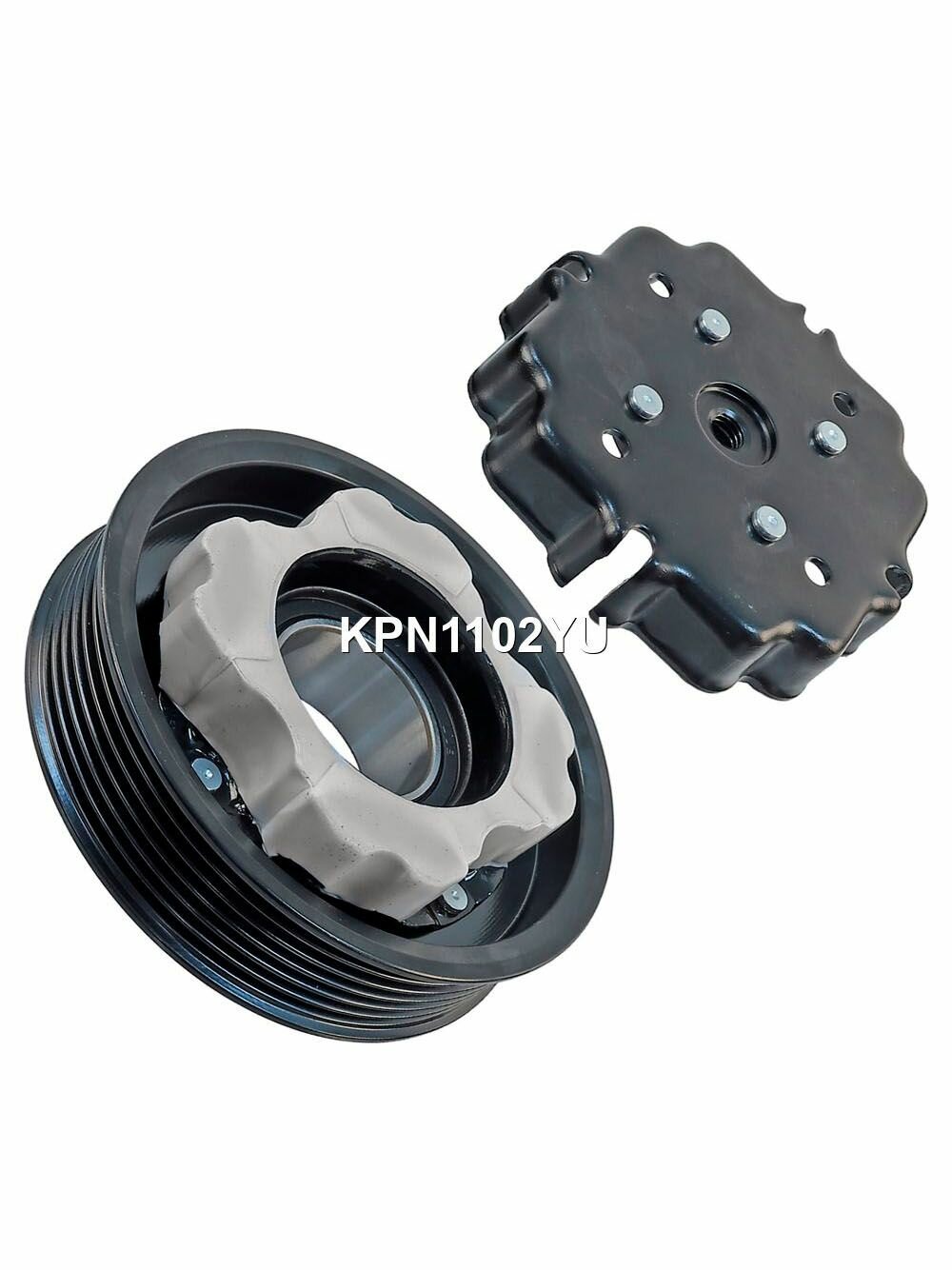 Шкив компрессора кондиционера в сборе Audi A4 A6 A7