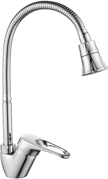 Смеситель для кухни Rossinka B B35-26 с гибким изливом