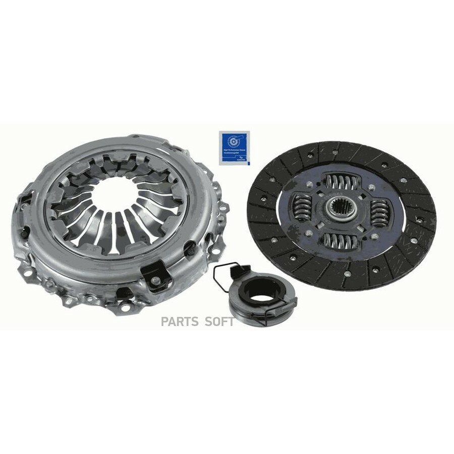 Комплект сцепления от официального дистрибьютора, SACHS, артикул 3000951369