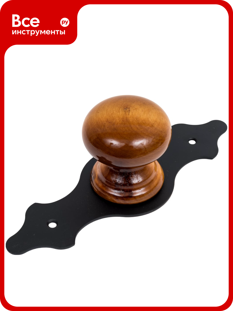 Декоративная ручка Домарт мод.3 чёрная